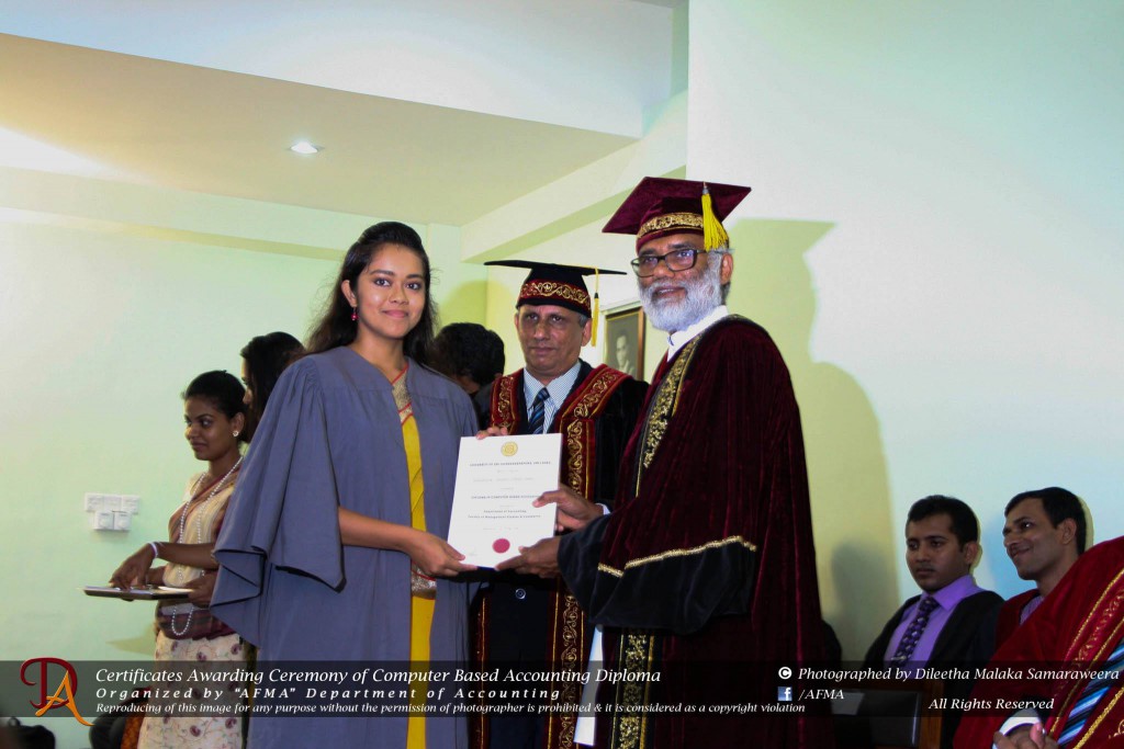 Certificate Awarding Ceremony of Computer Based Accounting Diploma (8 ...