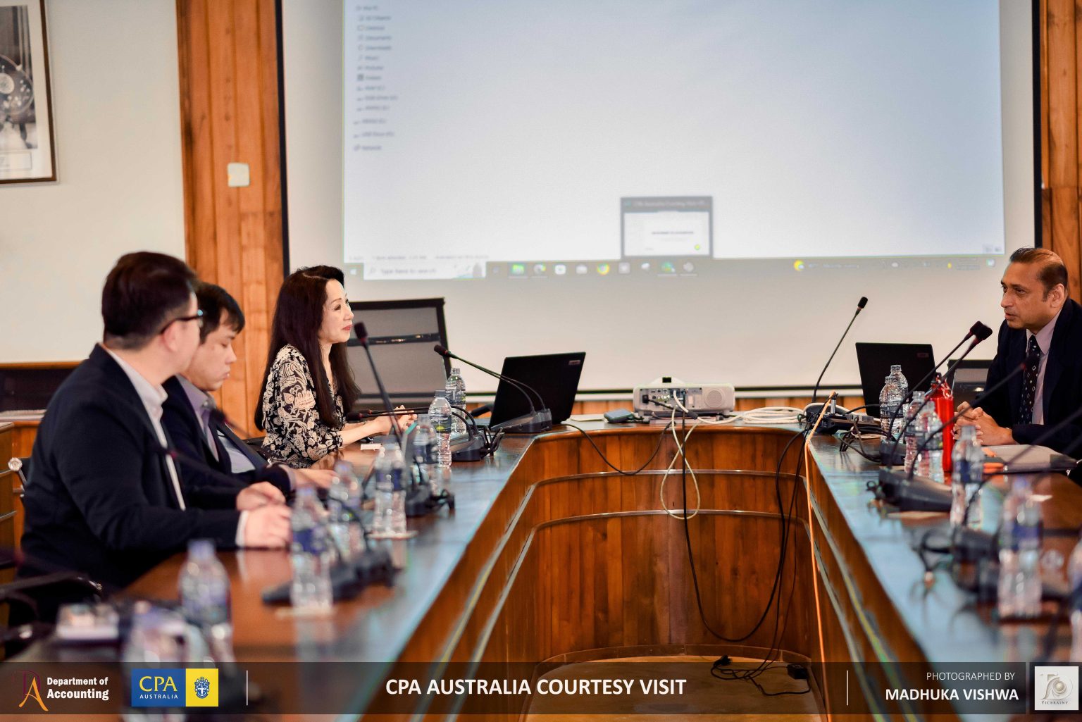 CPA Australia Courtesy Visit - Department of Accounting