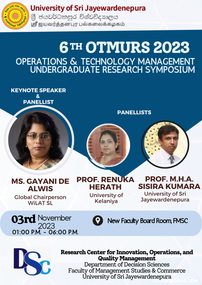 Staff - Department of Decision Sciences