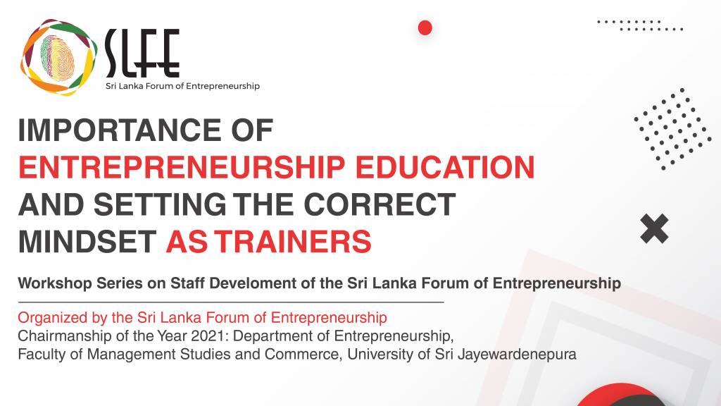 Workshop on Academic Staff Development | SLFE - Department of ...