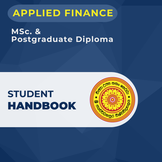 Master of Applied Finance - Department of Finance