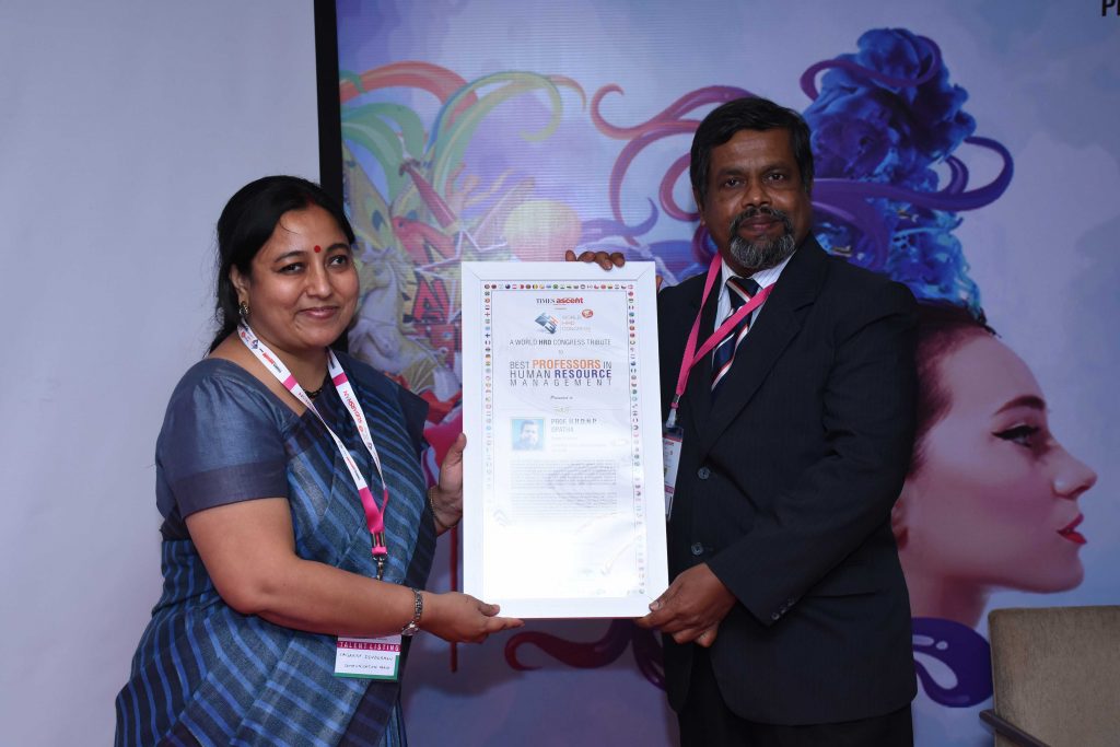 World HRD Congress presented Prof. HHDNP Opatha with the BEST PROFESSOR ...