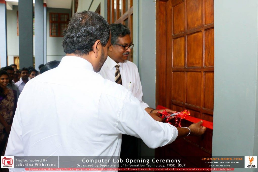 Department Computer Lab Opening Ceremony | Department of Information ...